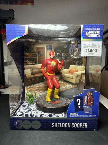 Sheldon Cooper as Flash from The Big Bang Theory 6" Figure | eBay