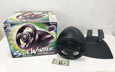 Microsoft Sidewinder Precision Racing Wheel 1.0 USB - Steering Gas ...