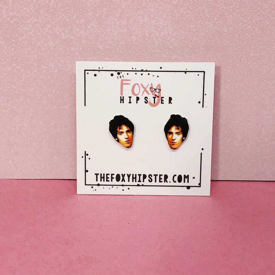 Bruce Springsteen Stud Earrings | eBay