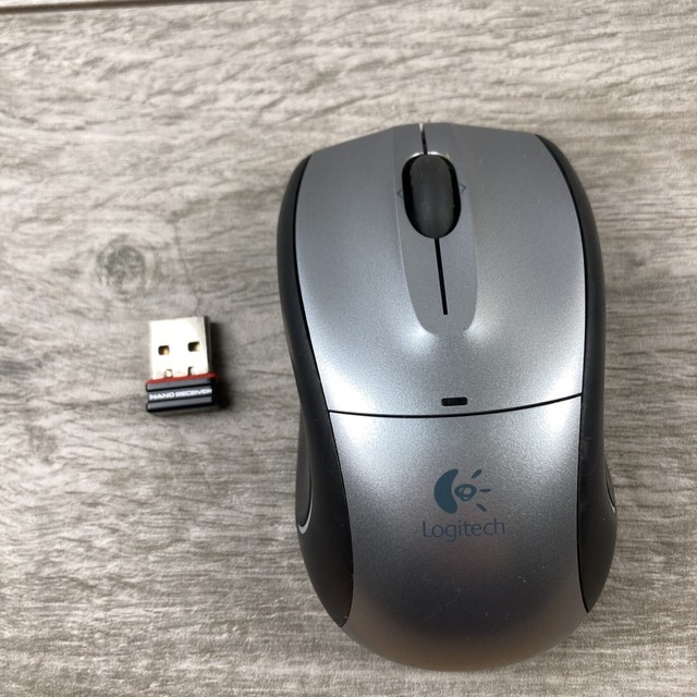 Logitech Nano Wireless Laser Mouse V450 Flamingo Pink M-rby125 for sale ...