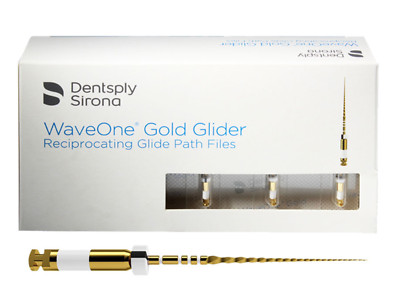 Waveone Gold Glider 25mm RECIPROCATING Glide Path File Dentsply 3 files ...