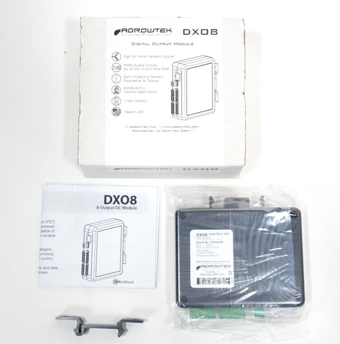 Agrowtek DX08 DC 8 FET Output Digital Module For GrowControl GCX System ...