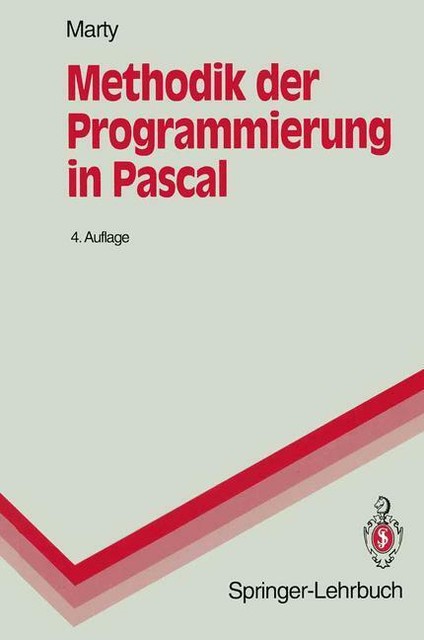Methodik der Programmierung in Pascal von Rudolf Marty (1994, Taschenbuch) online kaufen | eBay.de