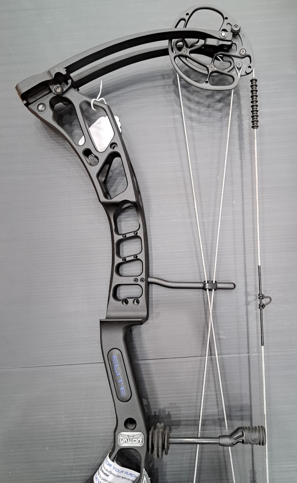 Elite Valor RH #60 28" Draw, Black, Compound Bow | eBay