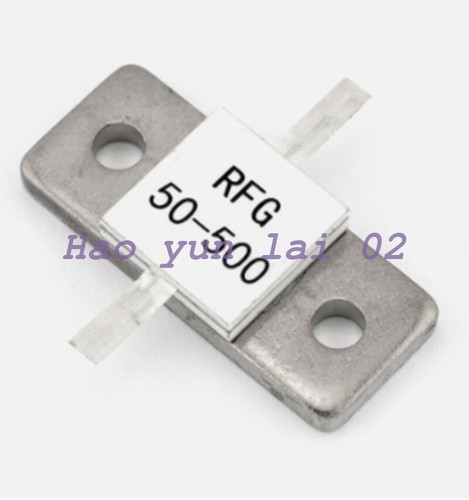 1PCS RFG50-500 RF Terminated Microwave Resistor Dummy Load 500W 50 Ohm ...