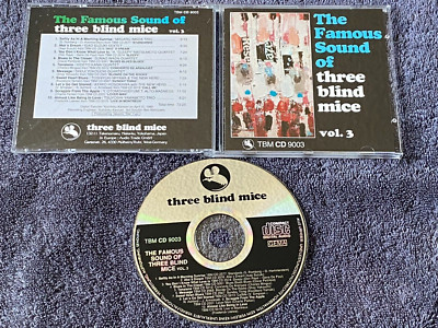 THE FAMOUS SOUND OF THREE BLIND MICE - Volume 3 CD 1989 West Germany MINT! Vol 3 | eBay