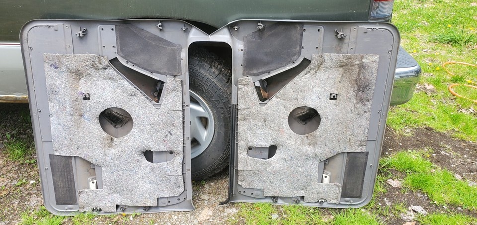 92-96 FORD F 150 f150 F-250 BRONCO DOOR PANELS PANEL Grey Set R14 | eBay