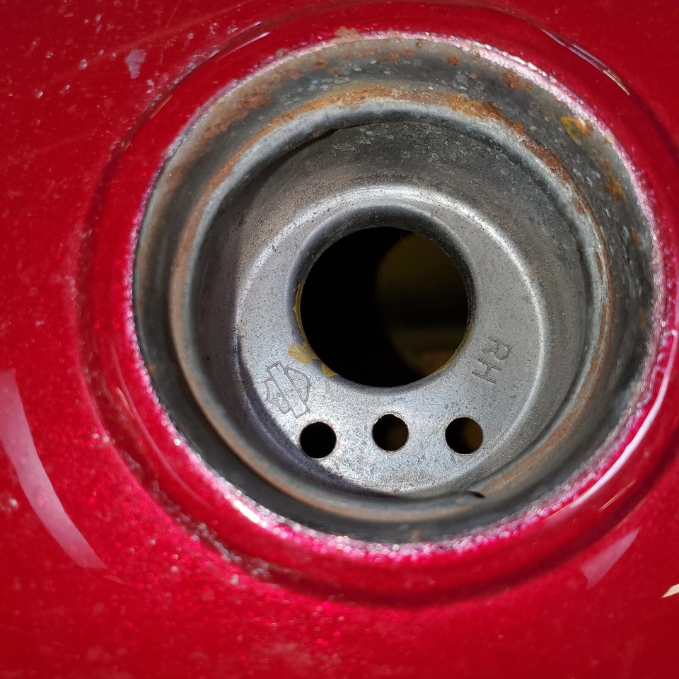 Harley-Davidson Heritage Softail FLSTC Right Fuel Tank Gas Red 61426 ...