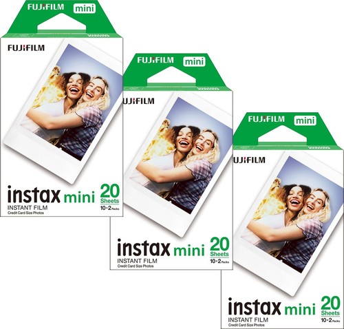 Fujifilm Instax Mini Film 20 Shot Pack x 3 Bundle | eBay