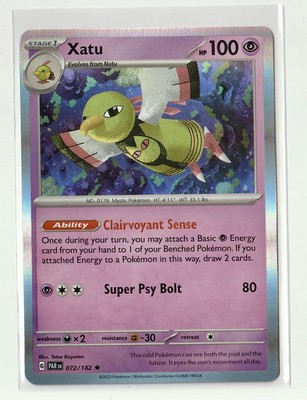 Xatu 72/182 Rare Holo | Paradox Rift | Pokemon Card | eBay