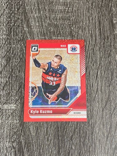 2024-25 Donruss Optic Kyle Kuzma Red Glitter Prizm #10 (#’d/75 ...