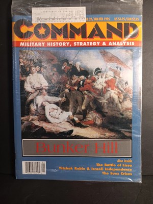 SEALED! 1995 Command Magazine #32 Military History, Strategy & Analysis ...