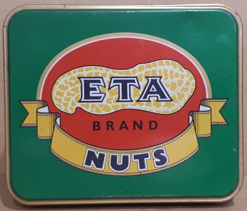 Lovely ETA Brand Nuts Tin made by Willow Australia ...in great ...