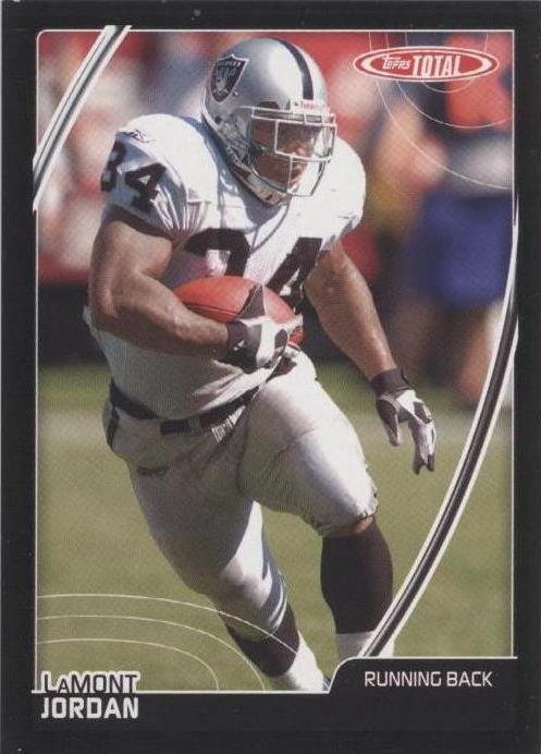 2007 Topps Total - LaMont Jordan #415 Black /50 for sale online | eBay