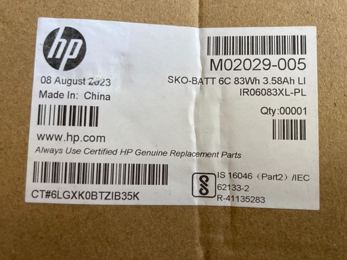 NEW GENUINE HP IR06XL / M02029-005 BATTERY ZBook Power G7 G8 G9 G10 ...