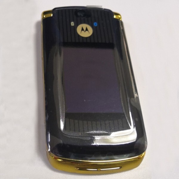 Original Motorola Razr 2 V8 2.2'' UNLOCKE GSM 2G Quad Band Flip Gold ...