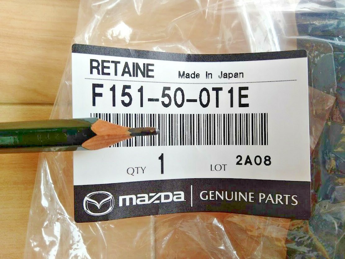 Mazda RX-8 OEM Front Bumper Bracket Set LH RH F151-50-0T1E F151-50-0U1E ...