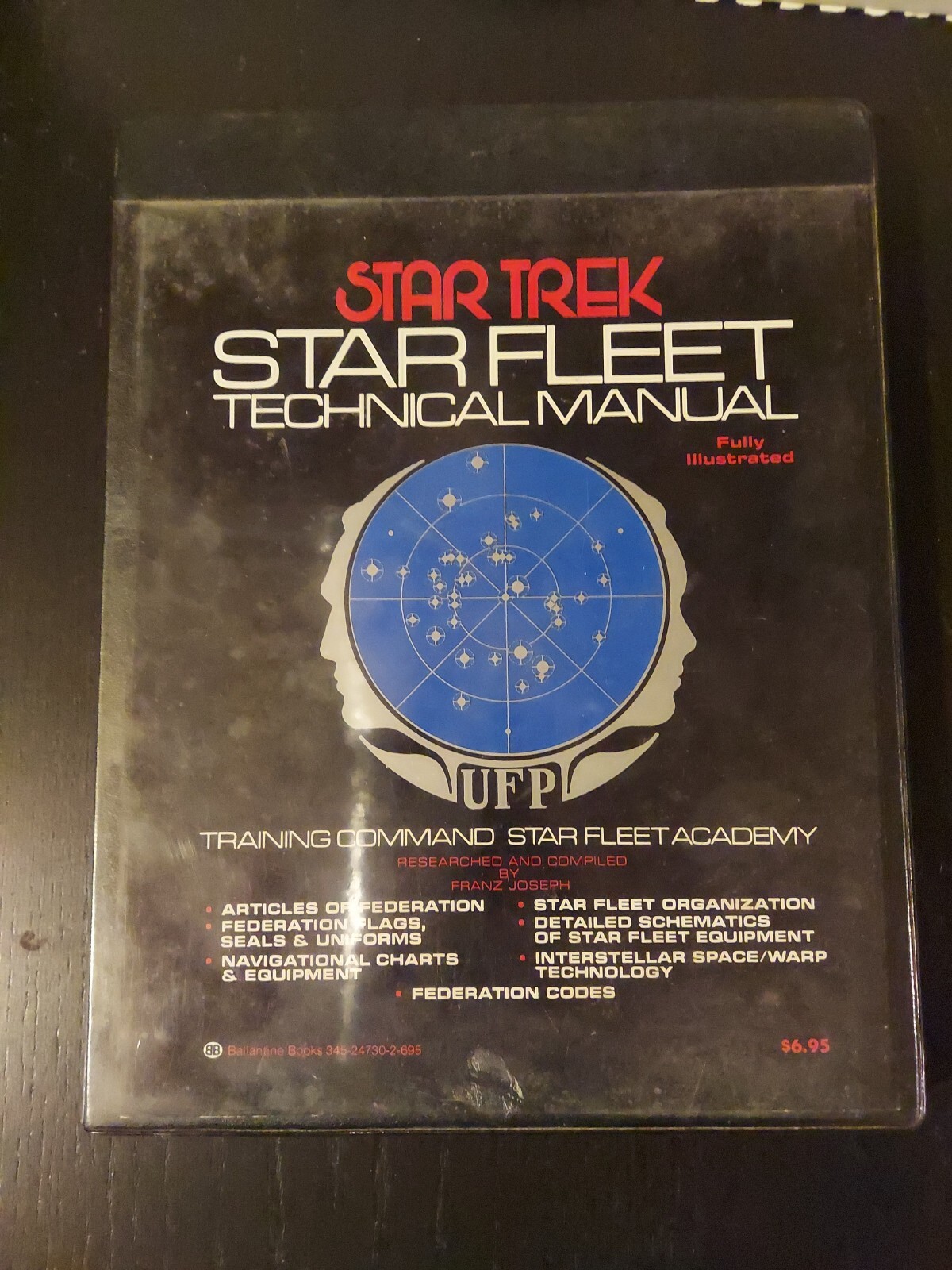 Star Trek Star Fleet Technical Manual Franz Joseph 1st Edition 1975 ...