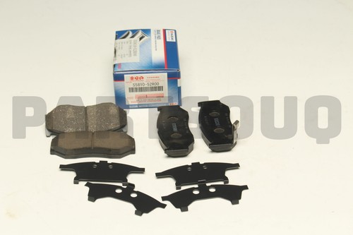 5581052R00 Genuine Suzuki PAD SET 55810-52R00 | eBay