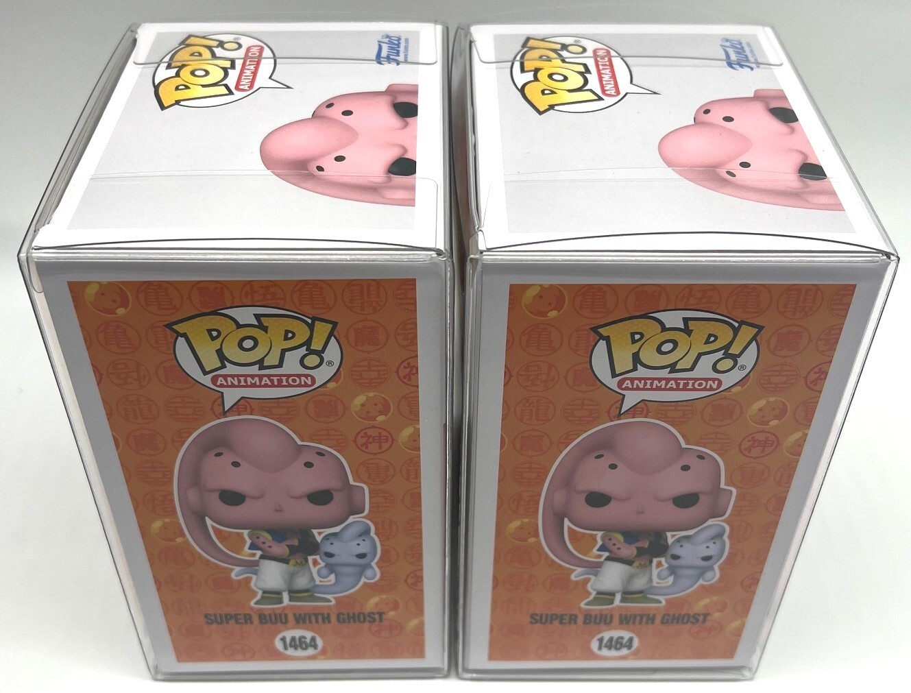 Funko Pop! DBZ Super Buu with Ghost GITD CHASE & Common #1464 Chalice ...