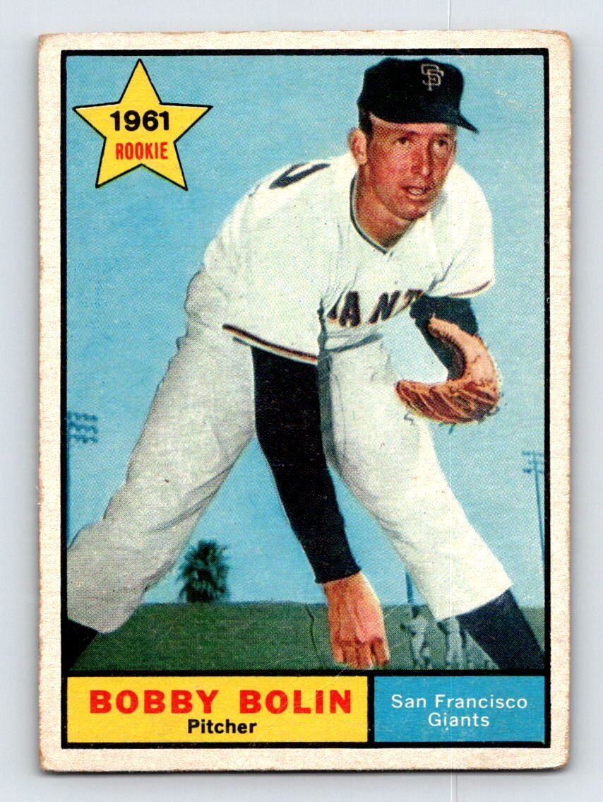 1961 Topps #449 Bobby Bolin | eBay