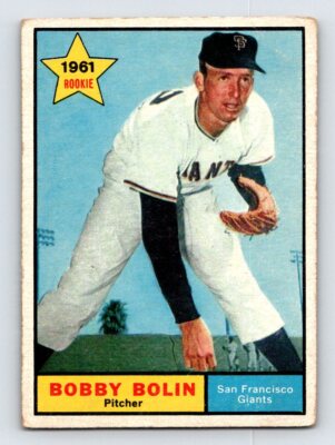 1961 Topps #449 Bobby Bolin | eBay