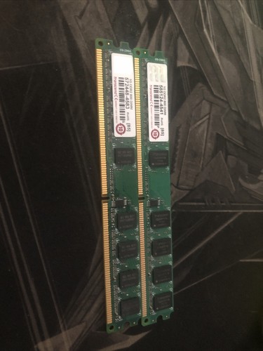 Transcend 1g Ddr2 800 Dimm 1gb 800mhz Ddr2 Ram 572448-4583 Low Profile ...