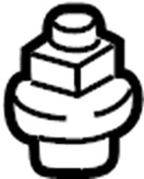 Nissan 0128101081 Genuine OEM Bumper Cover Grommet for sale online | eBay