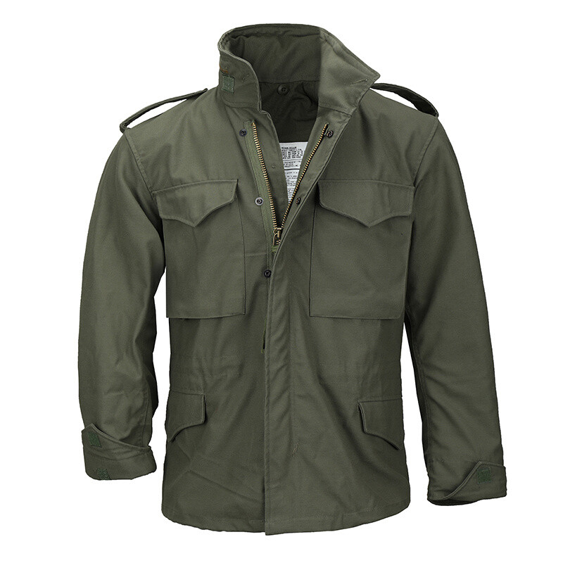 American M65 Military Men Jacket US Army Vietnam Field Coat Green OG107 ...