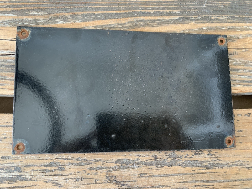 VINTAGE EXPLOSIVES HANDLE CAREFULLY PETROLEUM PORCELAIN GAS PUMP ...