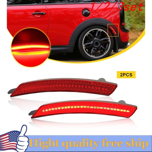 2/4x Rear Side Marker LED Light For 07-16 MINI Cooper R55 R56 R57 R58 ...