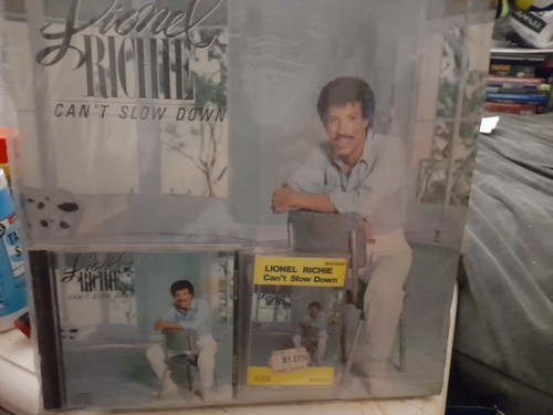 LIONEL RITCHIE CANT SLOW DOWN LP + CASSETTE + CD AUSTRALIA | eBay.de