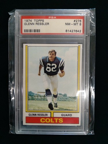 1974 Topps GLENN RESSLER #276 NM - MT Graded PSA 8 | eBay