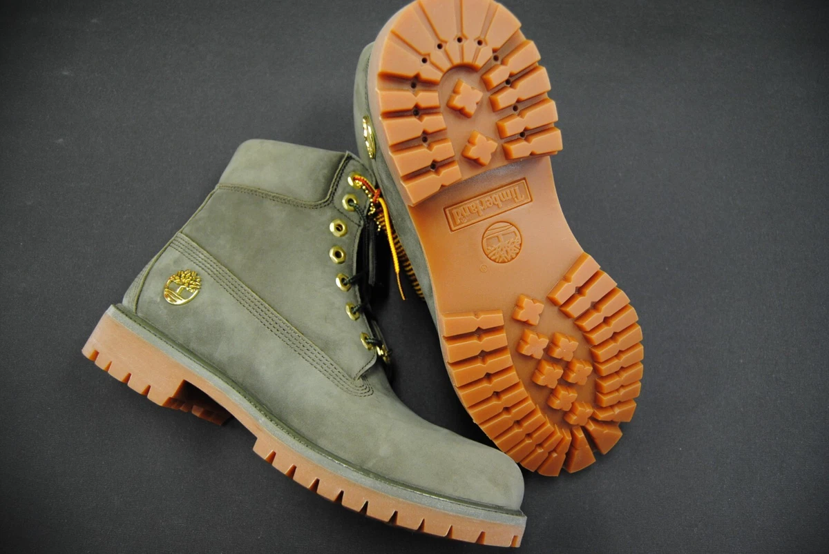 Green Timberland Boots For Men