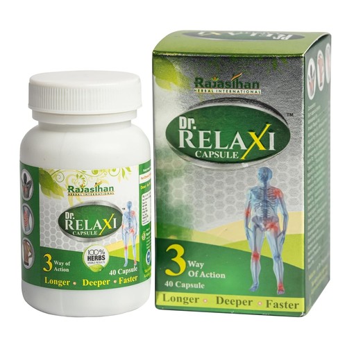 Rajasthan Herbal Dr.Relaxi (40 Capsules) Ayurvedic Free & Fast Shipping ...