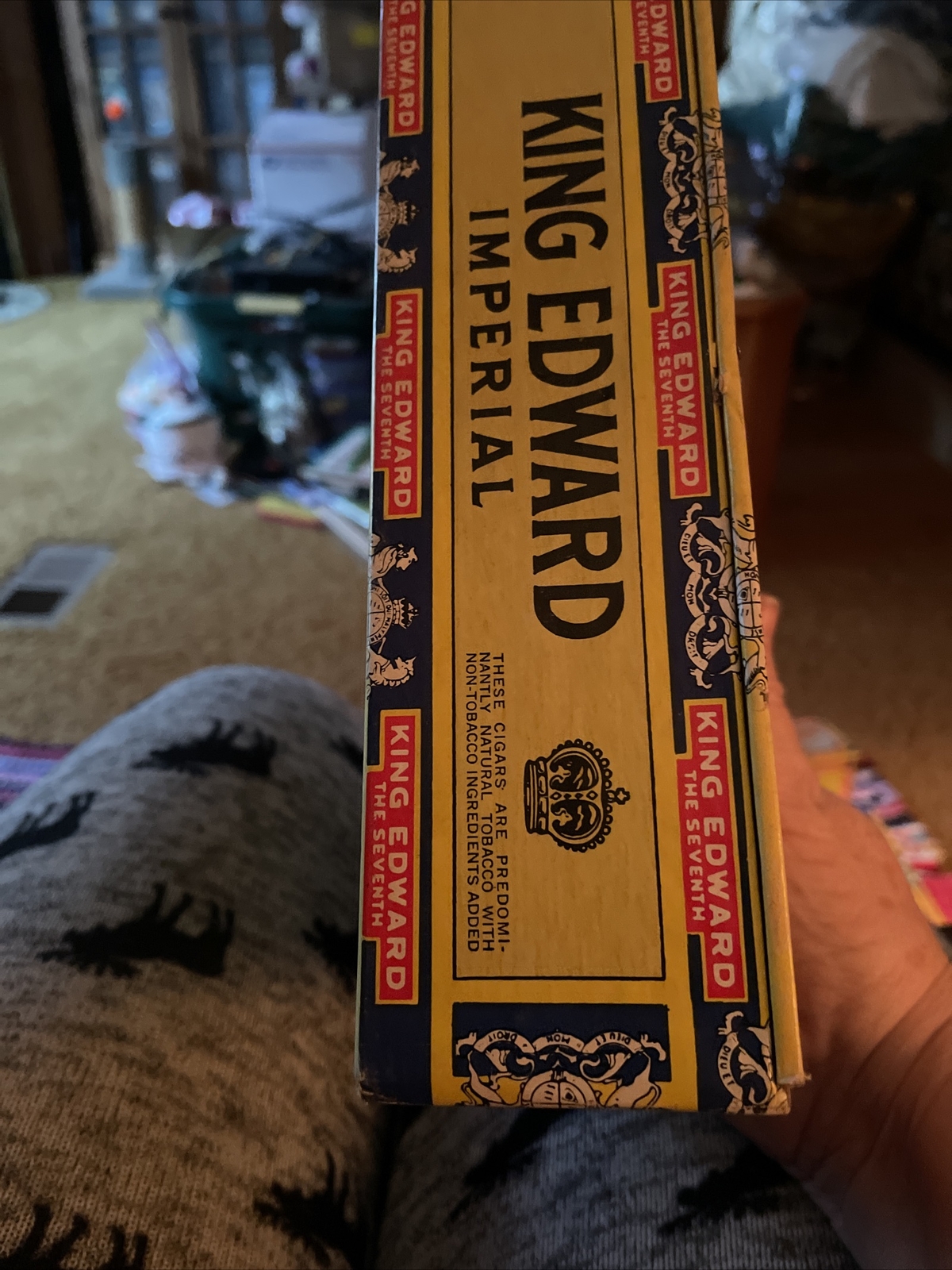 Vintage King Edward the Seventh Empty King Edward Imperial Cigar Box | eBay