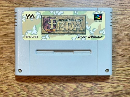 NINTENDO SUPER FAMICOM FEDA THE EMBLEM JUSTICE | eBay