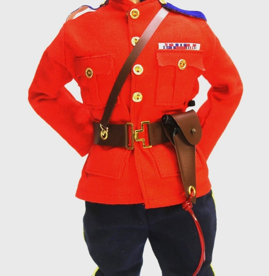 Vintage Action Man 1/6th Repro Canadian Mountie Sam Brown ( Belt Set ...