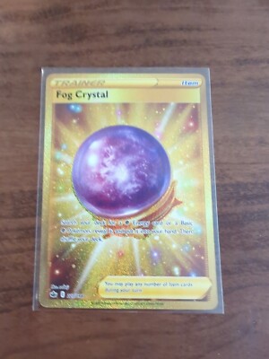 Pokémon Chilling Reign - Fog Crystal - 227/198 GOLD SECRET RARE | eBay