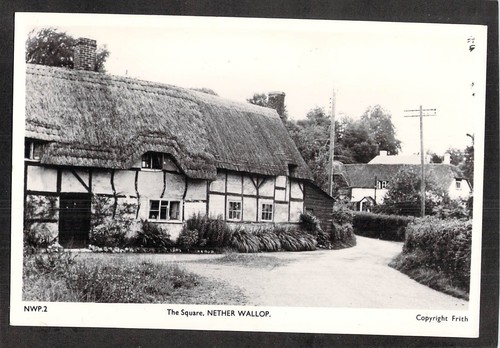 D7639 UK Nether Wallop The Square Frith vintage postcard | eBay Australia