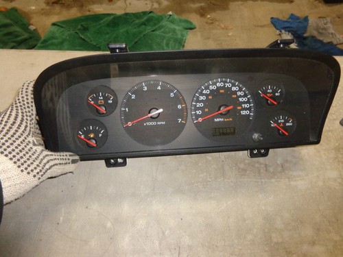 Speedometer with Gauges 01 Jeep Grand Cherokee Silver Laredo 4x4 4 Dr 4 ...