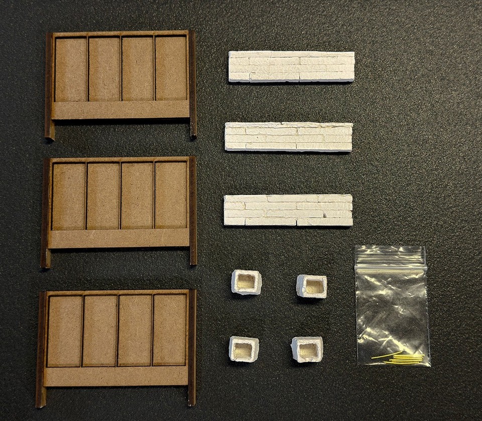 RWD 1/35 Ukrainian Concrete Wall Sections | Eastern European Diorama ...