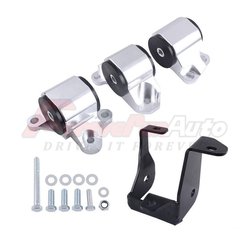 2-Bolt Engine Swap Motor Mount Kit For 96-2000 Honda Civic EK B-Series ...