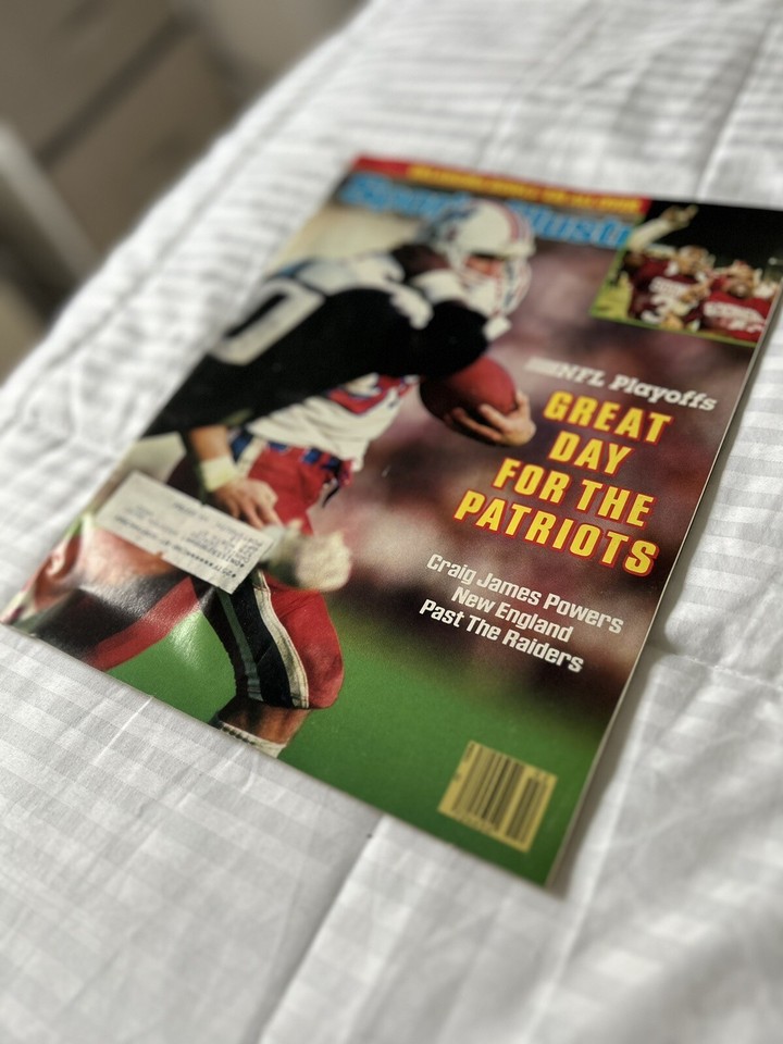 Vintage SPORTS ILLUSTRATED Magazine NFL Playoffs PATRIOTS January 13 ...
