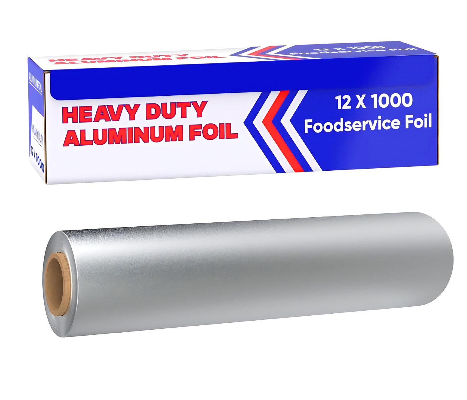 Aluminum Foil Wrap Roll 12 in x 1000 ft Heavy Duty Commercial and Home ...