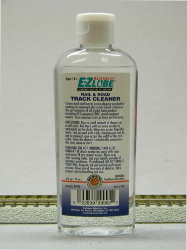 BACHMANN E-Z LUBE RAIL & ROAD TRACK CLEANER 6oz slotcar railroad all ...