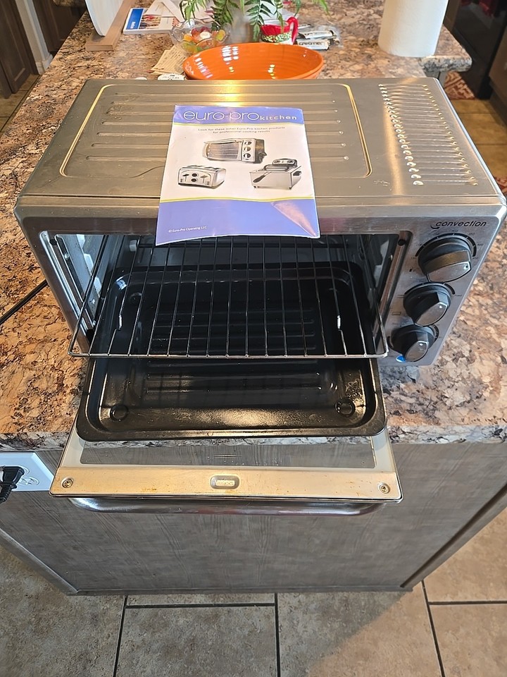Euro-pro Convection Toaster Oven Model No. TO36 TESTED-works | eBay