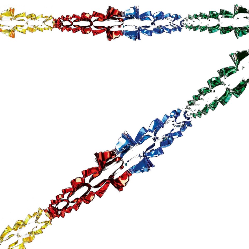 Christmas Foil Ceiling Decorations Multicolour - Choose Design | eBay UK
