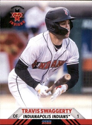 Travis Swaggerty 2022 Choice Indianapolis Indians #26 RC *AutographDen ...
