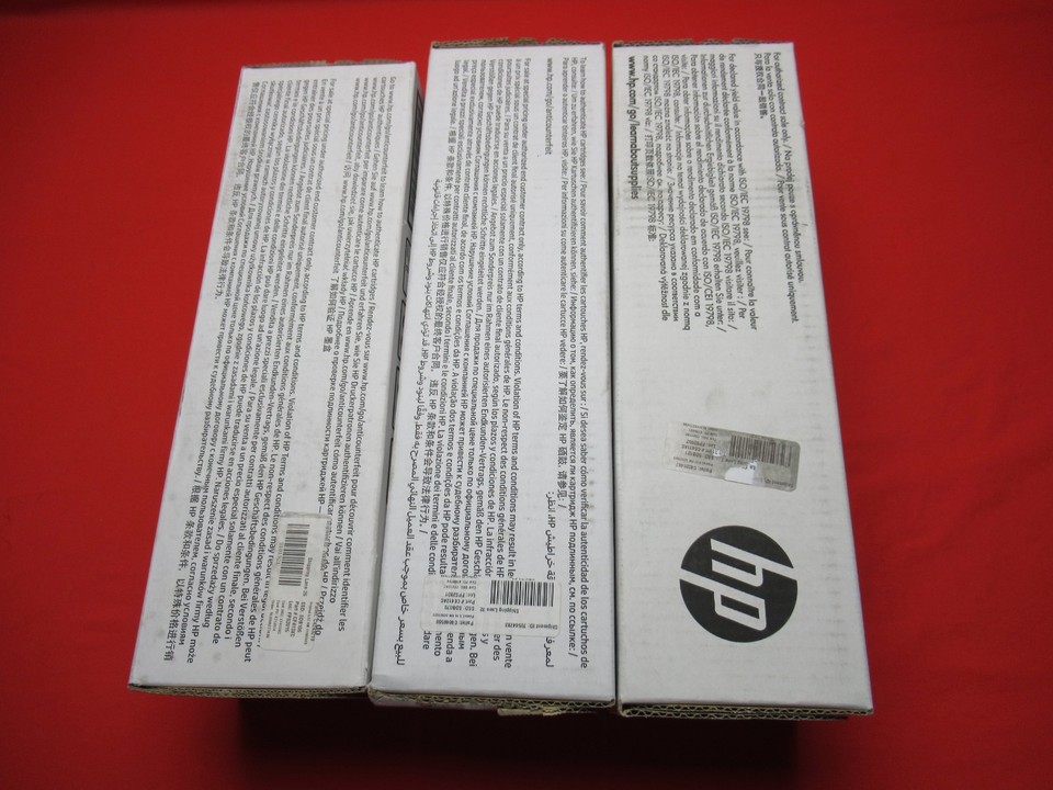 HP CE411 CE411AC CE412AC CF413XC Genuine Toner Cartridge Cyan Magenta ...